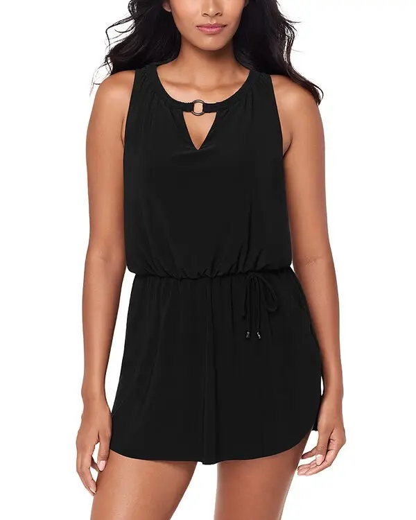 Magicsuit Solid Effie One Piece Swimdress - Black