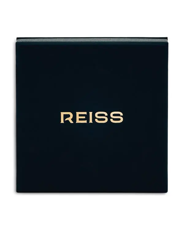 REISS Paige Sculptural Choker Necklace - Gold
