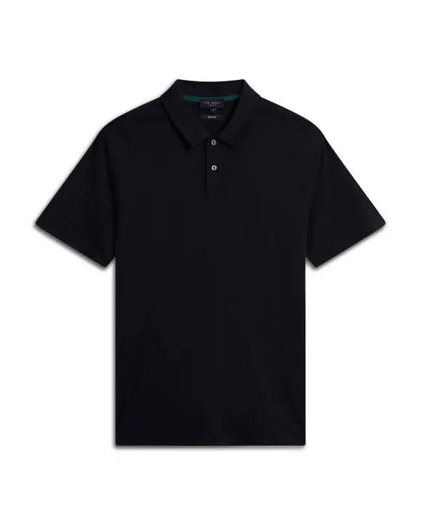 Ted Baker London Connyr Short Sleeve Regular Button Through Shirt - Black