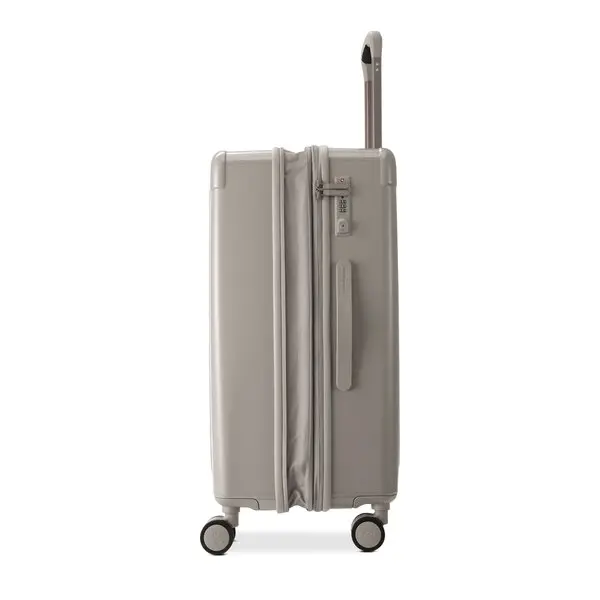 HEDGREN Nostos Glossy Medium Spinner Checked Bag - Pebble