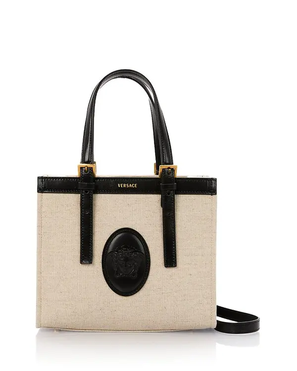 Versace Mini Tote Bag - Beige/black
