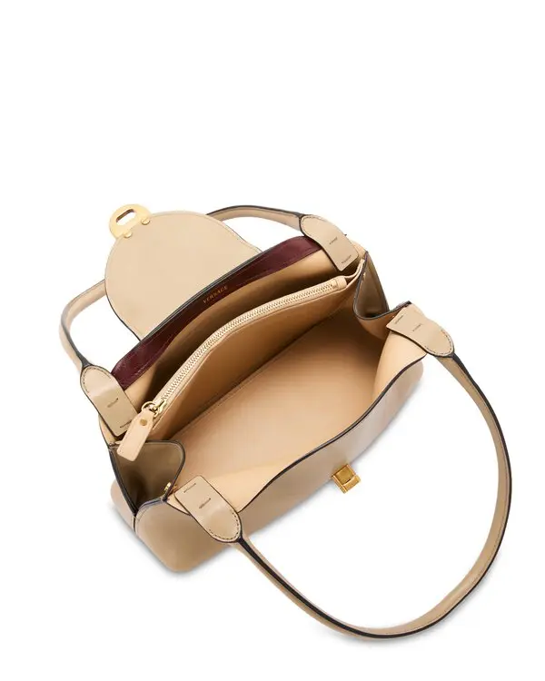 Versace Small Leather Shoulder Bag