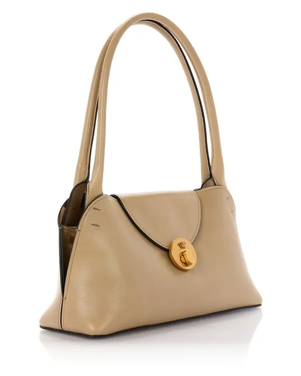 Versace Small Leather Shoulder Bag