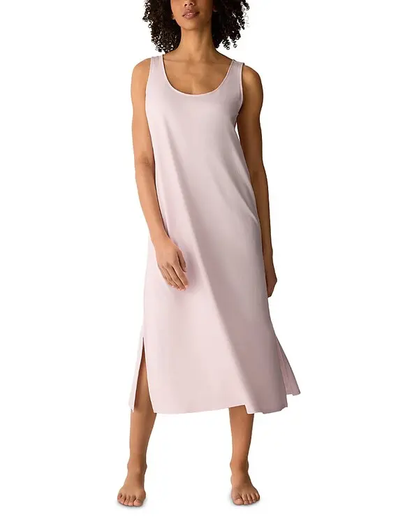 Eileen Fisher Scoop Neck Dress - Crisp Pink