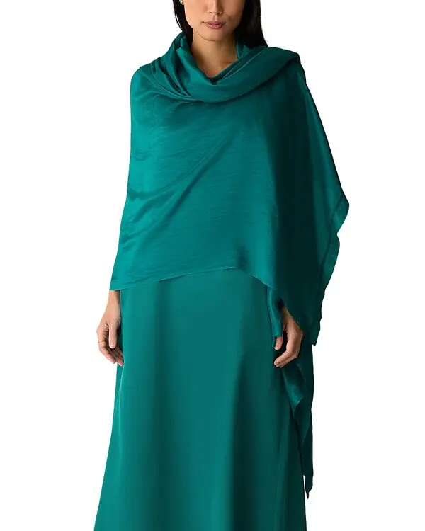 Eileen Fisher Silk Scarf - Teal