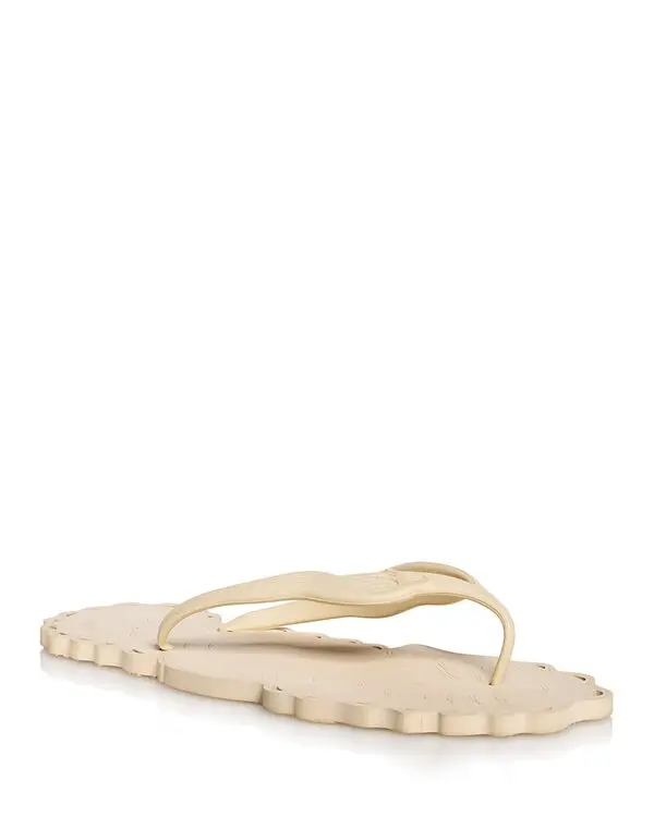 Zimmermann Thong Sandals - Milk