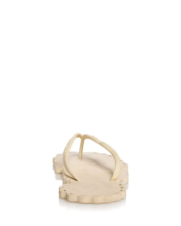Zimmermann Thong Sandals - Milk
