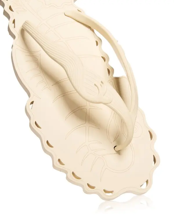 Zimmermann Thong Sandals - Milk
