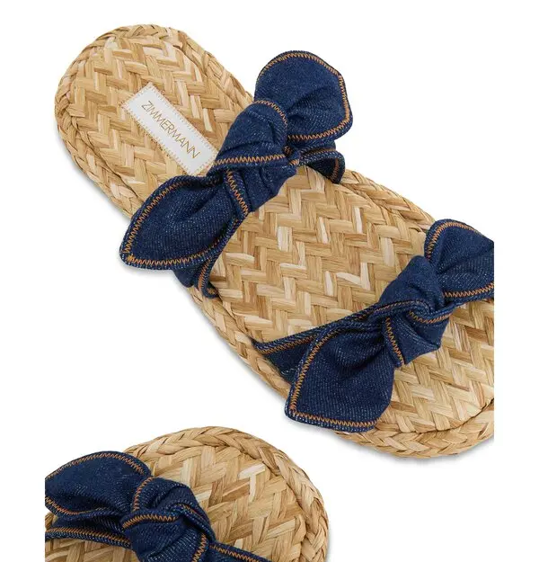 Zimmermann Carousel Slides - Denim