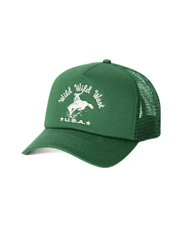 Junk Food Clothing Wild Wild West Trucker Hat - Hunter