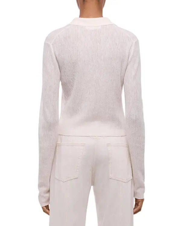 Helmut Lang Linen Blend Knit Shirt