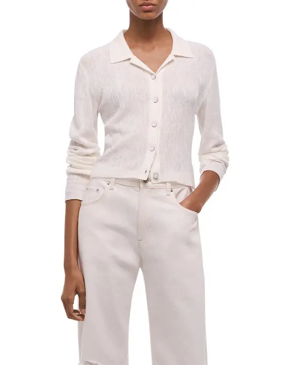 Helmut Lang Linen Blend Knit Shirt