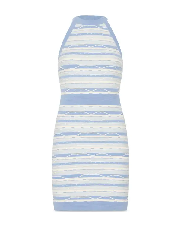 MILLY Sadie Stripe Mini Dress
