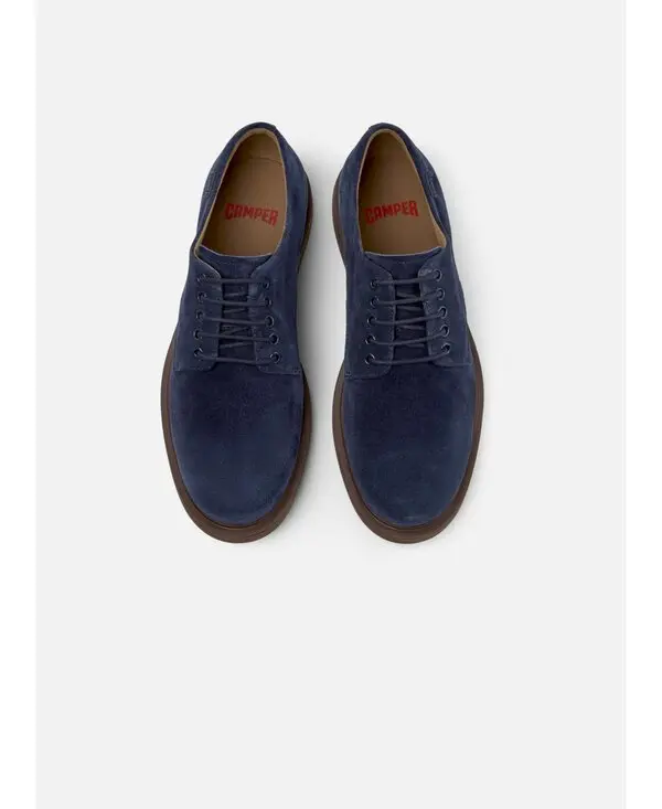 Camper Norman Leather Shoes - Blue