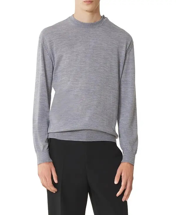 LANVIN Merino Wool Crew Neck Sweater