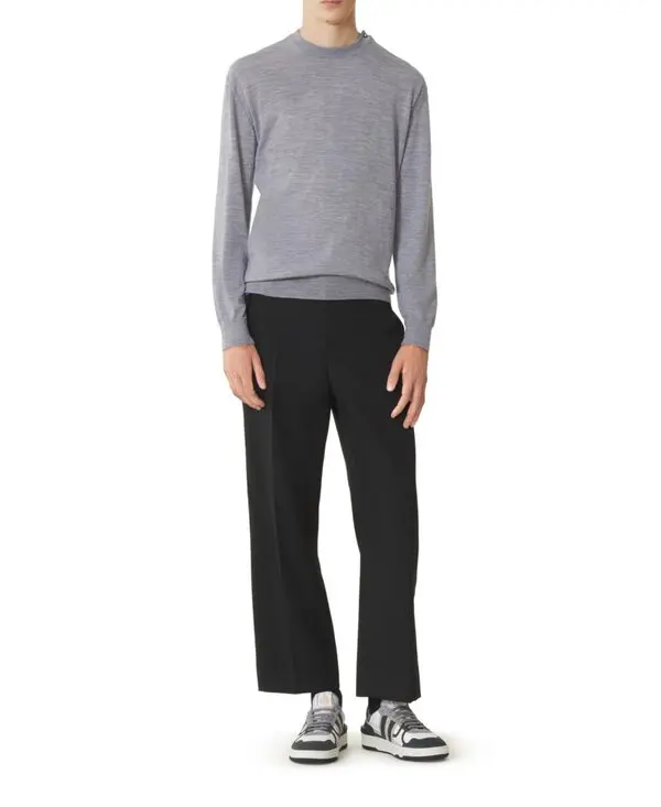 LANVIN Merino Wool Crew Neck Sweater