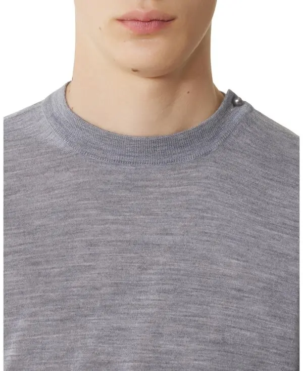 LANVIN Merino Wool Crew Neck Sweater