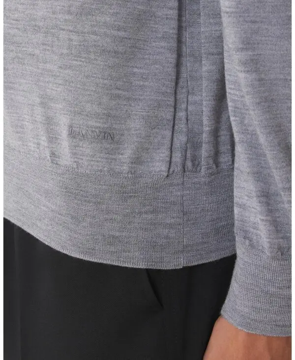 LANVIN Merino Wool Crew Neck Sweater
