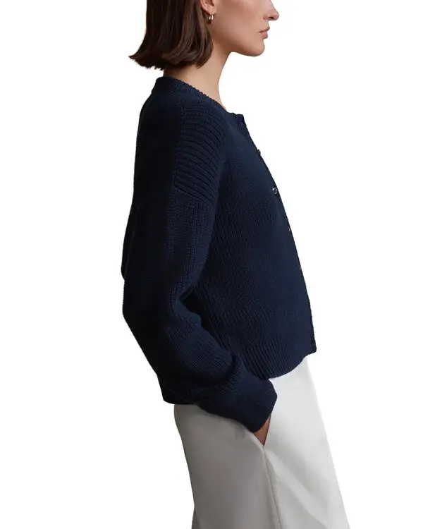 Jenni Kayne Hayes Cotton Cardigan - Navy