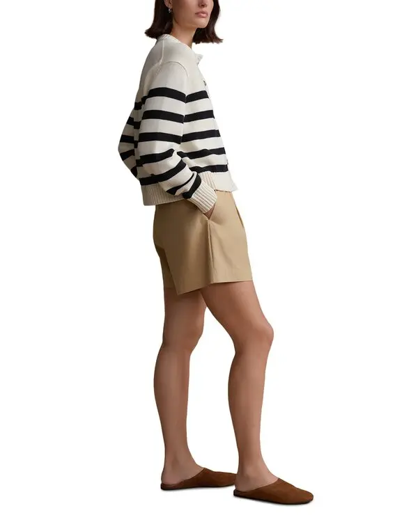 Jenni Kayne Cotton Cardigan - Ivory/black