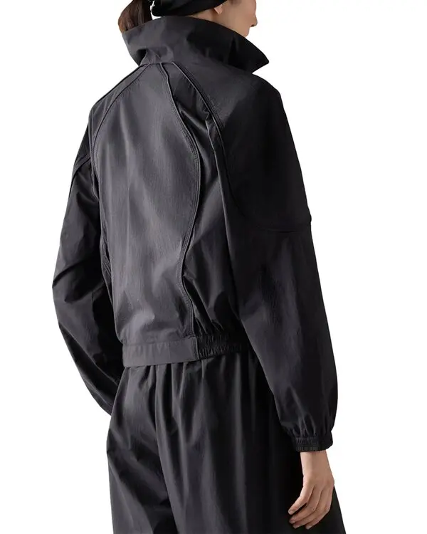 Moose Knuckles Skyline Crop Jacket - Black
