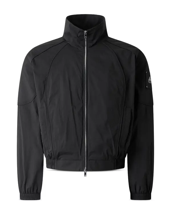 Moose Knuckles Skyline Crop Jacket - Black