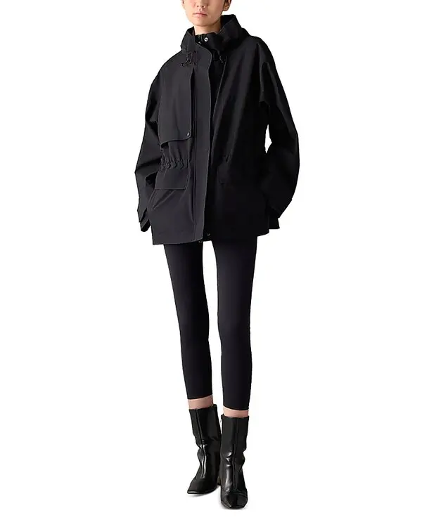 Moose Knuckles Laurier Rain Jacket - Black