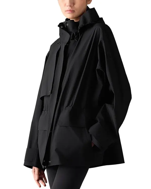 Moose Knuckles Laurier Rain Jacket - Black