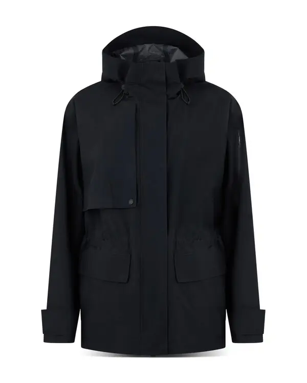 Moose Knuckles Laurier Rain Jacket - Black