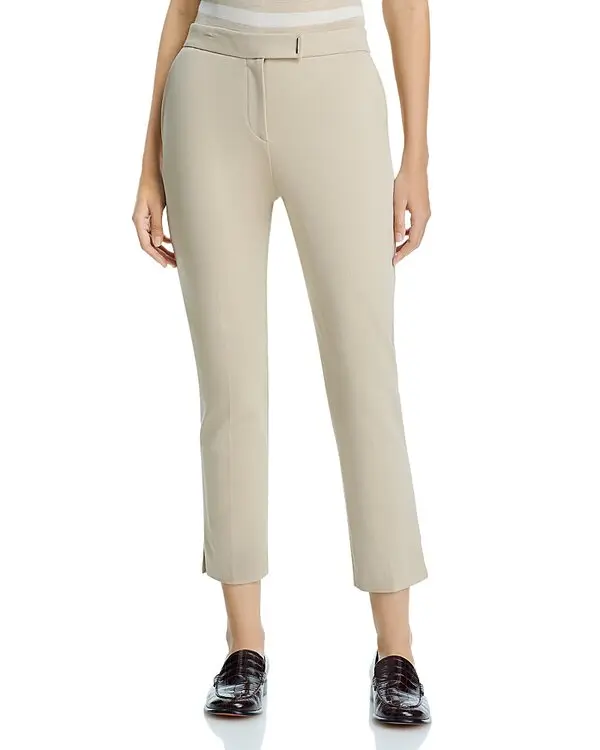 BOSS Tapria Crop Pants - Pumice