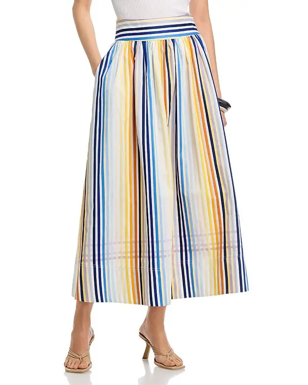 TOCCIN Gwyneth Midi Skirt - Sunset