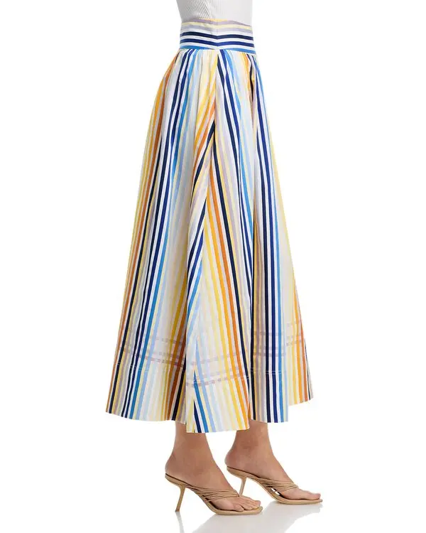 TOCCIN Gwyneth Midi Skirt - Sunset
