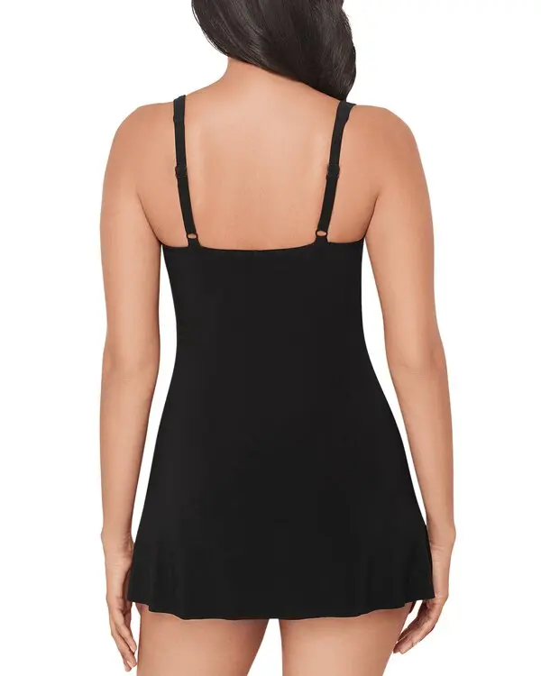 Miraclesuit Rock Solid Orla Skirted One Piece Swimsuit - Black
