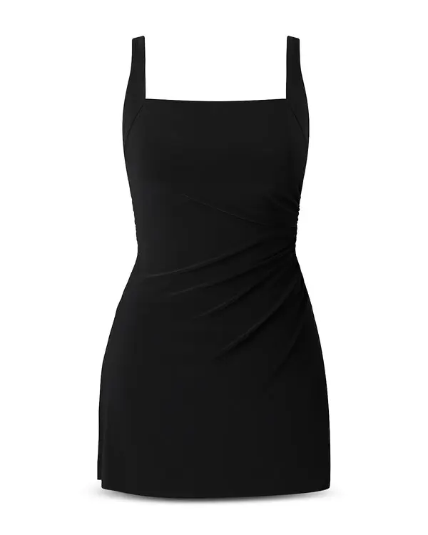 Miraclesuit Rock Solid Orla Skirted One Piece Swimsuit - Black