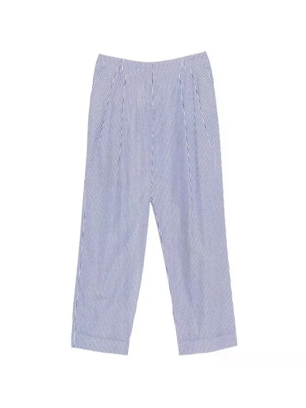 Vivetta Striped Pleated Trousers