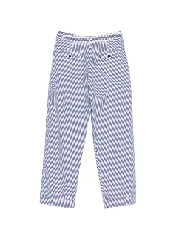 Vivetta Striped Pleated Trousers