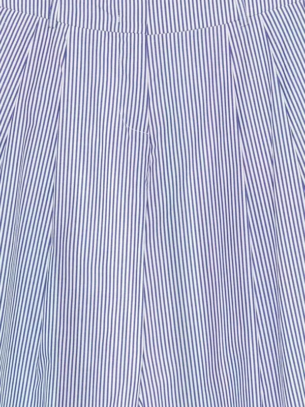 Vivetta Striped Pleated Trousers