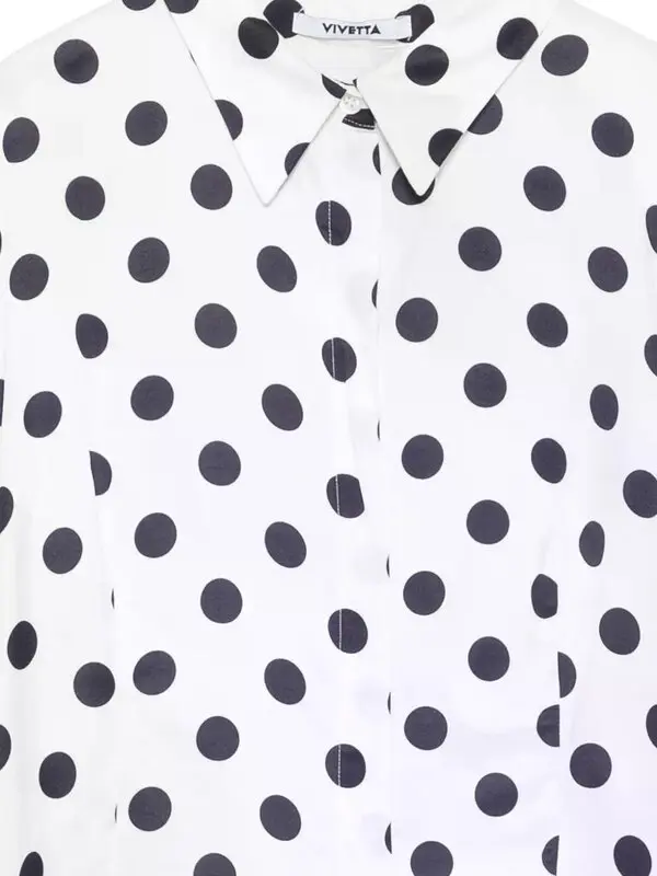 Vivetta Polka Dot Button Down Shirt