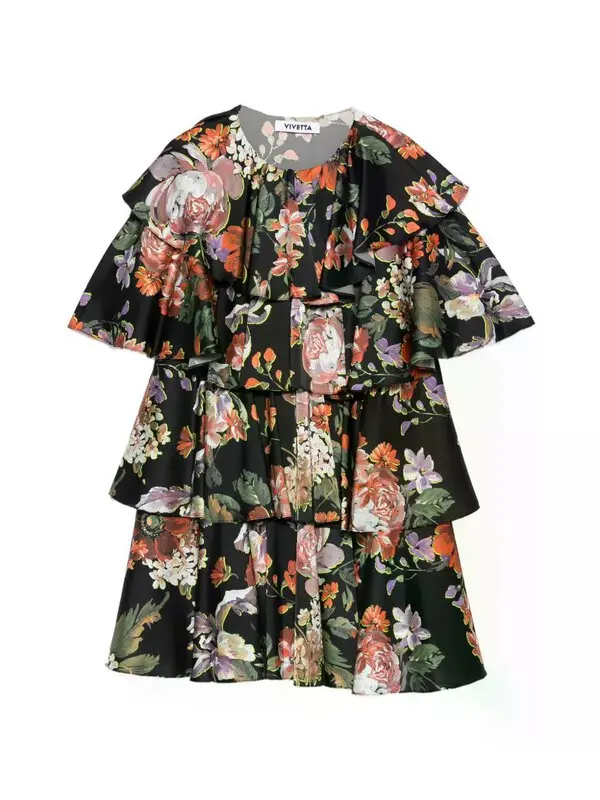 Vivetta Floral-print Mini Dress