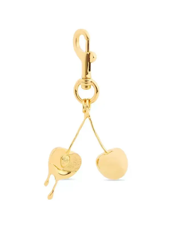 Rabanne Cherry-pendant Bag Charm - Gold
