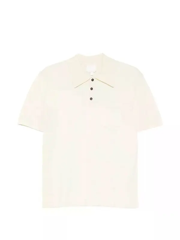 A.p.c. Chest-pocket Polo Shirt - Neutrals