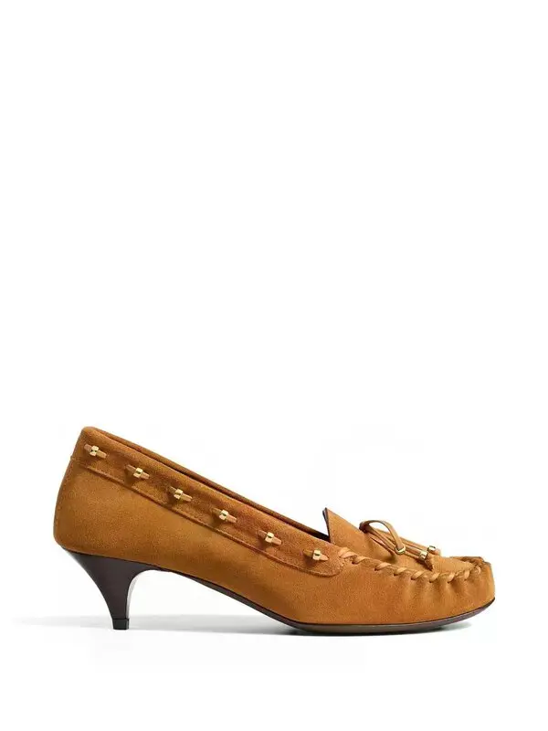 Khaite Milly Suede Pumps - Neutrals