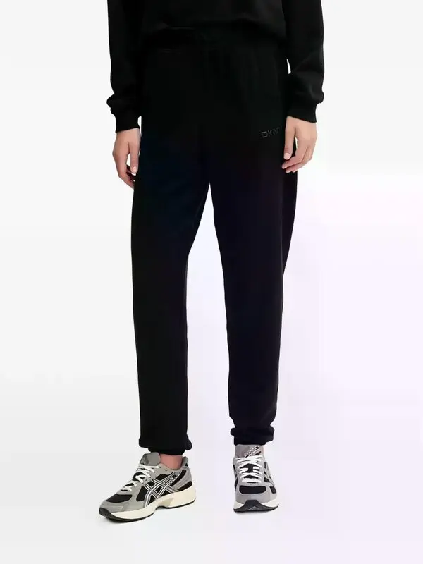 Dkny Logo-detail Track Pants - Black