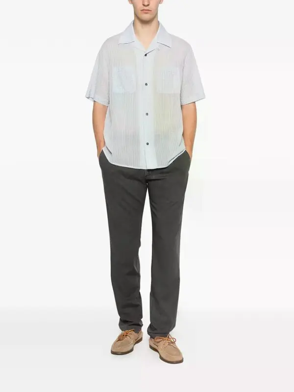 BERWICH Pleated Trousers - Grey