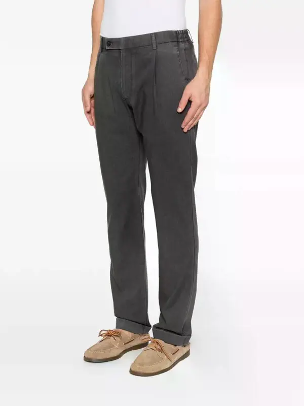 BERWICH Pleated Trousers - Grey
