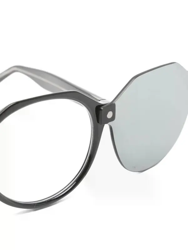 SNOB Round Frame Glasses