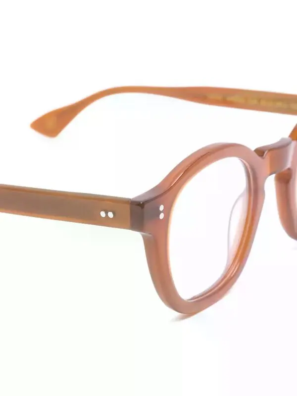 LESCA Mose Round-frame Glasses