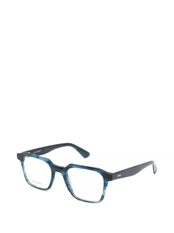 GIGI STUDIOS Square Frame Glasses - Blue