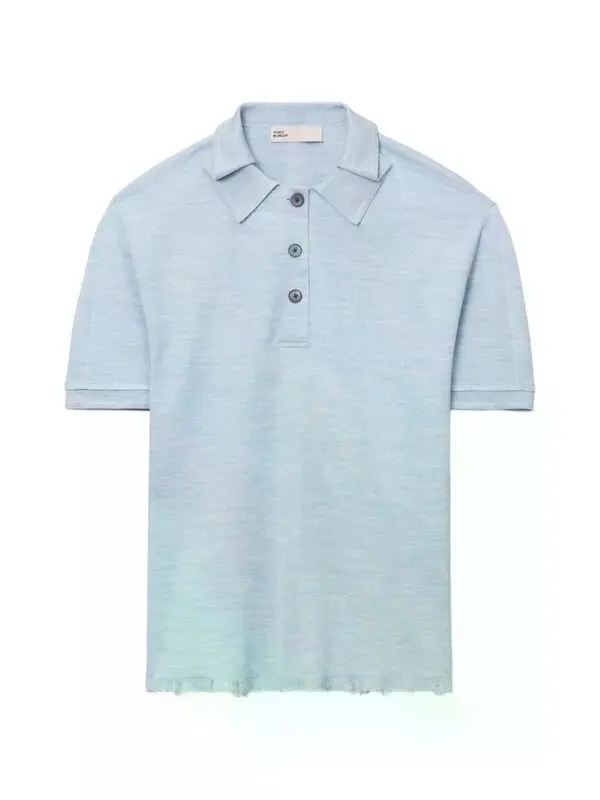 Tory Burch Oversized Silk Polo