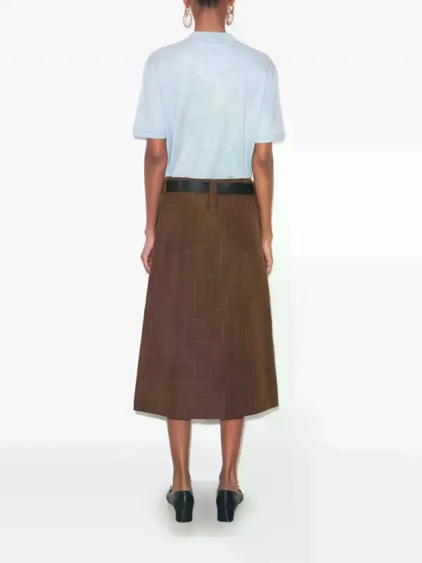 Tory Burch Oversized Silk Polo